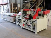 China Automatic Foot Block Machine, Foot Pier Machine, Wooden Pallet Block Nailing Machine for sale