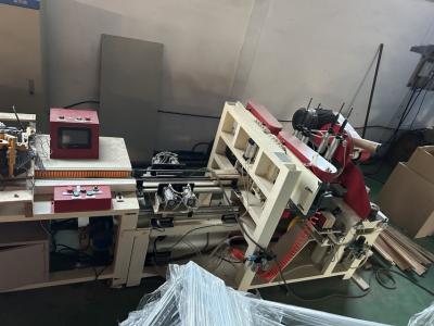 China 7.5KW Automatic CNC Wooden Pallet Foot Pier Making Machine 40-120mm Thickness 40-100mm Width for sale