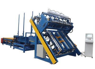 China Fully Automatic Wood Pallet Nailing Machine 1300mm 220V PLC Touch Screen Control for sale