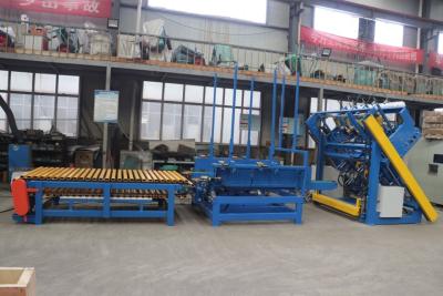 China Automatic Wood Pallet Nailing Machine 1300mm 220V Pallet Production Line for Stringers for sale