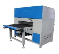 China Twin Blade Wood Board Edger Saw 600mm Cutting Width 70mm Height Adjustable for sale