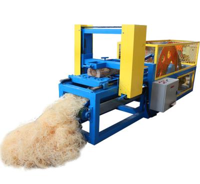 China Horizontal Large Capacity Factory Direct China Firelighter Wood Wool Making Machine for sale