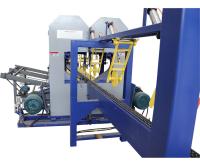 China Twin Vertical Log Bandsaw Mill 350mm 500mm Wood Cutting Machine with Auto Feed for sale