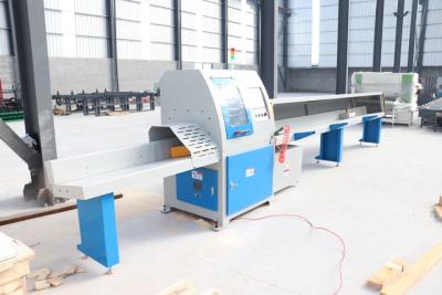China Wood Pallet Nailing Machine Automatic Woodworking Cross Cut Saw With Table for sale