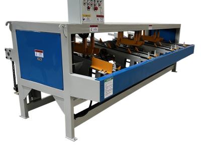 China Multi Head Wood Cross Cut Saw Gang Saw 450mm Blade 4kw Motor for Panel Cutting for sale