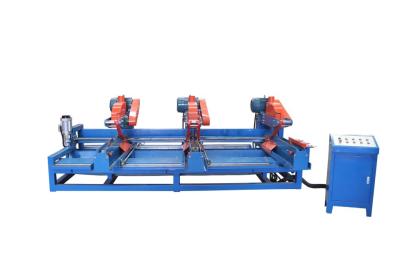 China Multi Head Wood Cross Cut Saw 3 4 5 Heads Heavy Duty Gang Saw 4000mm Cutting Length for sale