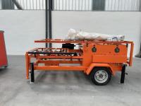 China Twin Blade Wood Board Edger 600mm Width 27HP Gas Engine Sawmill Timber Cutting Machine for sale