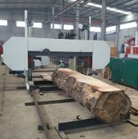 China MJ1500 Large Bandsaw Mill 1500mm Horizontal Band Saw with 37KW Motor and 10000mm Cutting Length for sale