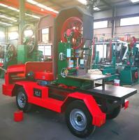 China Diesel Powered Vertical Bandsaw Mill 800mm Wheel 600mm Cutting Capacity Portable Timber Saw for sale