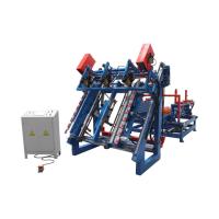 China Semi Automatic American Pallet Nailing Machine 1400mm Stringer Pallet Making Machine 0.8MPA for sale