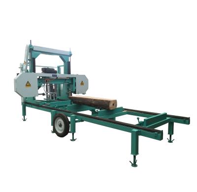 China 600mm Portable Sawmill Machine 22HP Diesel Engine Mobile Timber Milling 700-1600mm Cutting Capacity for sale