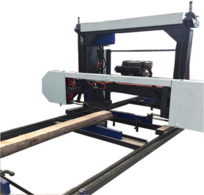 China MJ1600D Round Log Sawing Bandsaw Horizontal Cutting Mobile Portable Sawmill 1600mm Diameter 27HP Diesel for sale