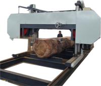 China Heavy Duty Horizontal Wood Band Sawmill 1500mm 80HP Diesel Engine Automatic Log Sawing Bandsaw for sale