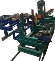 China Vertical Band Saw Machine 1200mm Log Carriage CNC Automatic Wood Sawmill 37kw for sale