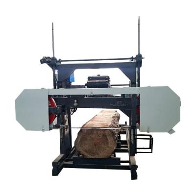 China Portable Horizontal Wood Bandsaw Sawmill CNC 700mm Cutting Diameter Electric or Diesel for sale