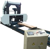 China Portable Horizontal Band Sawmill 600mm Cutting Diameter Auto Feeding Wood Cutting Machine for sale