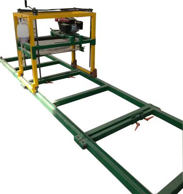 China Industrial Wood Sawmill Machine Electric Chainsaw Mill 600mm Max Cutting Diameter 3600mm Cut Length for sale