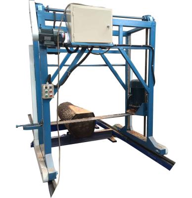 China Portable Chainsaw Sawmill Auto Feeding 600mm Max Diameter Extended Track Easy Installation for sale