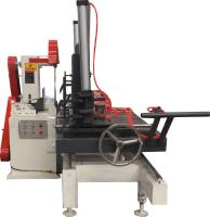 China 40cm Dia Circular Sawmill Sliding Table with 7.5KW Twin Motors for Softwood Processing up to 3000mm Length for sale
