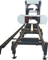 China Portable Horizontal Band Sawmill 700mm to 1600mm Log Cutting Band Saw Diesel or Electric for sale