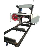 China Portable Horizontal Bandsaw Mill for Log Cutting 700-1600mm Diameter Diesel or Electric for sale