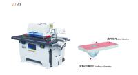 China Automatic Bottom Single Blade Straight Line Rip Saw Machine For Cutting Wood for sale