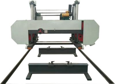China MJ2500 Horizontal Band Sawmill Machine 2500mm Max Width 55kw Motor Heavy Duty Wood Cutting Equipment for sale