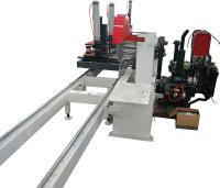China Double Blades Circular Sawmill 400mm Diameter 7.5kw Motor Woodworking Portable Sawmill for sale