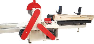 China Twin Blade Automatic Woodworking Bench Saw Machine,2 Blades Circular Saw Mill for sale