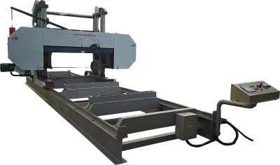 China MJ2500 55KW Electric Band Sawmill with 40-Inch Saw Wheel for 2500mm Timber Cutting for sale