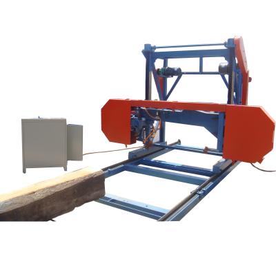 China Portable Horizontal Band Sawmill 700-1600mm Diesel or Electric Engine for Timber Processing for sale