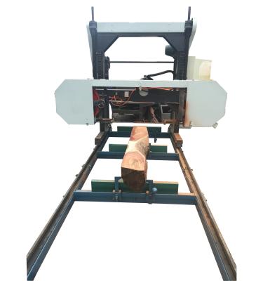 China Portable Horizontal Band Sawmill 700mm-1600mm Diesel or Electric Wood Cutting Saw for sale