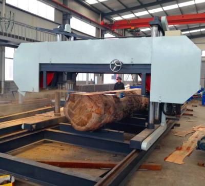 China Large Bandsaw Mill 2500mm Dia Capacity with 55kW Motor - Horizontal Wood Sawmill for Hardwood Processing for sale