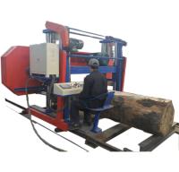 China Large Horizontal Band Sawmill 1200-2500mm Heavy Duty Electric Sawmill for Hardwood Logging for sale