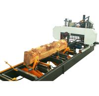 China Large Horizontal Wood Cutting Hydraulic Automatic Band Sawmill 1200mm 1500mm for sale