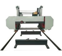 China MJ2000 45KW Horizontal Bandsaw Mill with 2000mm Cutting Width and 1700mm Height Capacity for sale