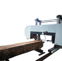 China Heavy Duty Horizontal Band Sawmill 1200-2500mm Large Diameter Wood Cutting Bandsaw for sale