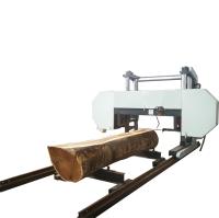 China MJ2000 Heavy Duty Horizontal Band Sawmill 2000mm Diameter 45kw with Control Cabinet for sale