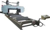 China MJ2500 Large Size Horizontal Band Saw Wood Saw Machine with auto feeding for sale