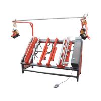 China Pallet Making Machine Wooden Stringer Pallet Pneumatico PT-1700 Universal Pneumatic Nailing Table for sale