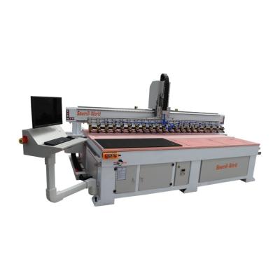 China 100pcs Per Hour  Capacity Acoustic Panel Nailing Machine Sound Insulation Panels Making Machine for sale
