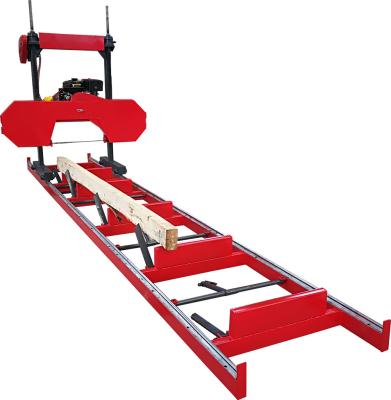 China SH24 Mini Ultra Portable Horizontal Band Sawmill 600mm Cutting Diameter 4m Length for sale