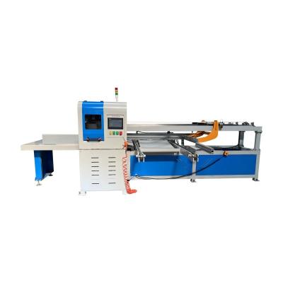 China Automatic Pallet Block Cutting Saw Machine 15kw 3500pc/h Wood Block Trimmer for sale