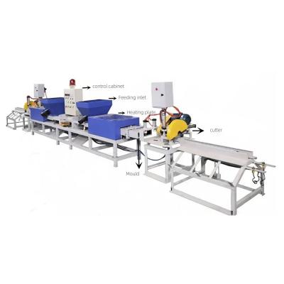 China Compressed Wood Sawdust Pallet Block Making Machine 4-6m3 24h 16-24kw for sale