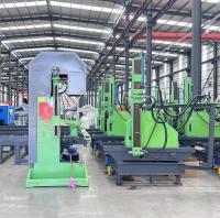 China CNC Hydraulic Vertical Sawmill Machine MJ3212B Automatic Bandsaw with Log Carriage 1250mm Wheel 45KW Motor for sale