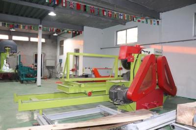 China Four Shaft Wood Circular Sawmill 480mm Log Carriage 4m Electric Sawing Machine for sale