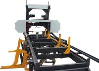 China Mobile Hydraulic Band Sawmill 1000mm/700mm Log Diameter with 30kW/22kW Motor and Automatic Hydraulic Clamp System for sale