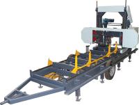 China Hydraulic Automatic Band Sawmill 700mm 1000mm Log Cutting Horizontal Wood Bandsaw for sale