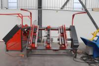China Automatic Euro Pallet Block Nailing Machine 600 P/H Capacity 220V PLC Control for sale