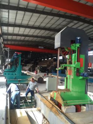 China MJ3310 Vertical Band Sawmill with 1000mm Log Diameter Capacity and 30KW Motor - Electric & CNC Carriage Options for sale
